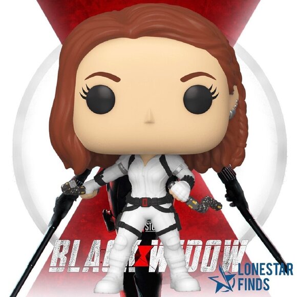 Funko | Toys | Funko Pop Marvel Black Widow White Suit Figure 64 | Poshmark